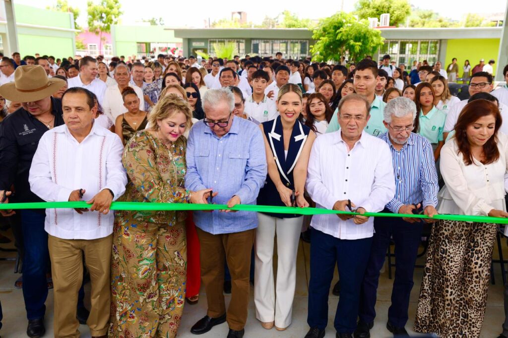 Mazatlán celebra nuevo ciclo escolar: Rocha Moya inaugura COBAES 37 con ...
