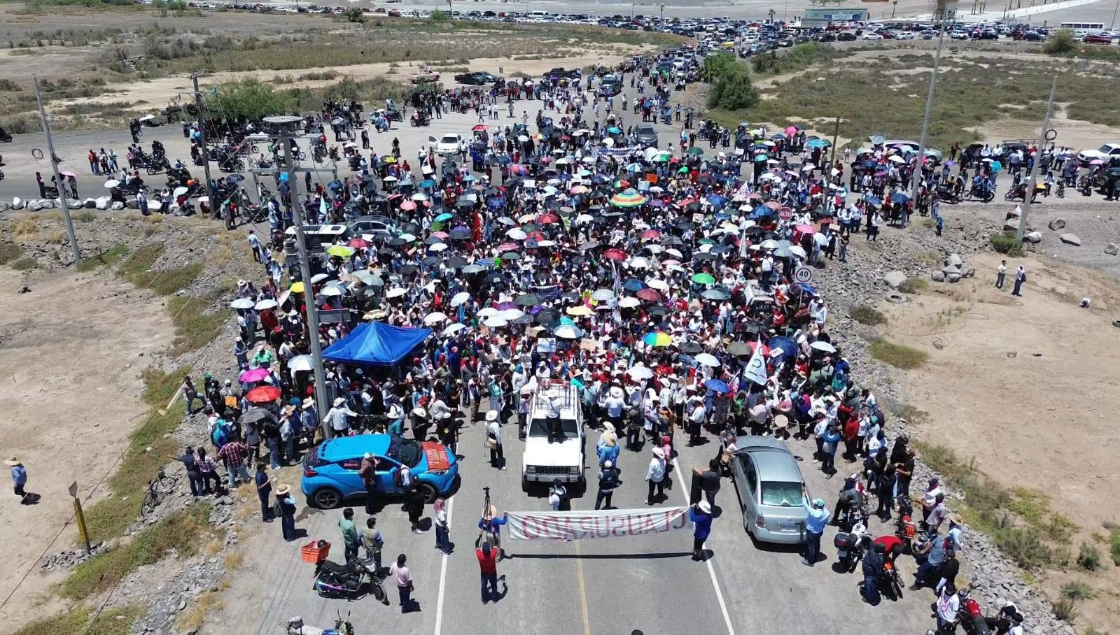 Mayos-yoremes marchan contra planta de amoniaco en Topolobampo y exigen ...